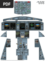 A330 Cockpit Overhead Panel | PDF | Aviation | Aircraft