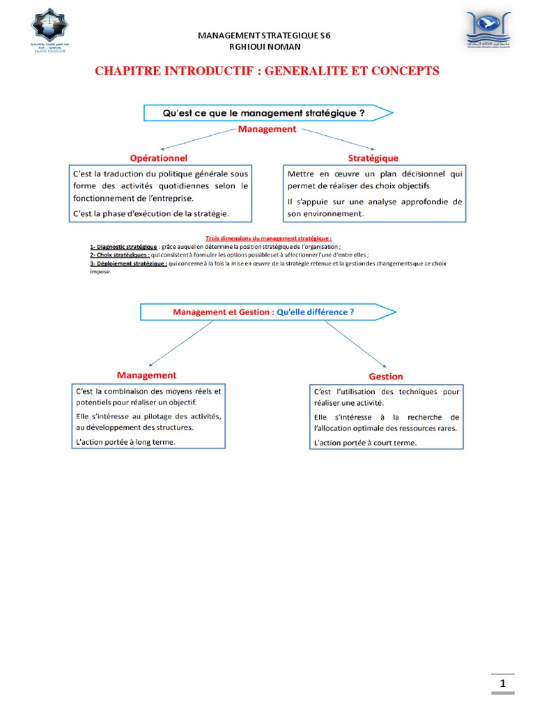 Ms P1 Pdf Pdf Business Gestion Stratégique