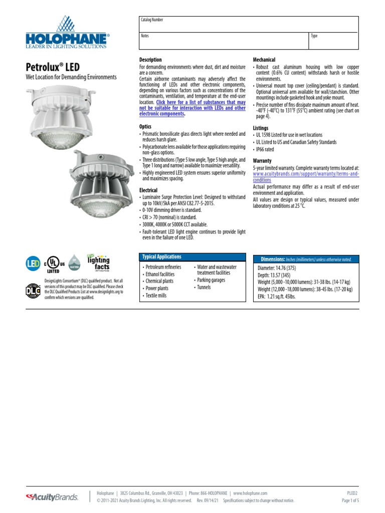 Pled 2 | PDF | Light Emitting Diode | Ventilation (Architecture)