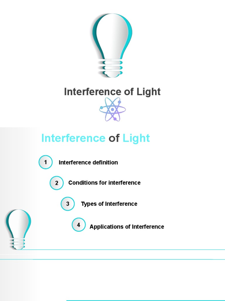 Interference of Light | PDF