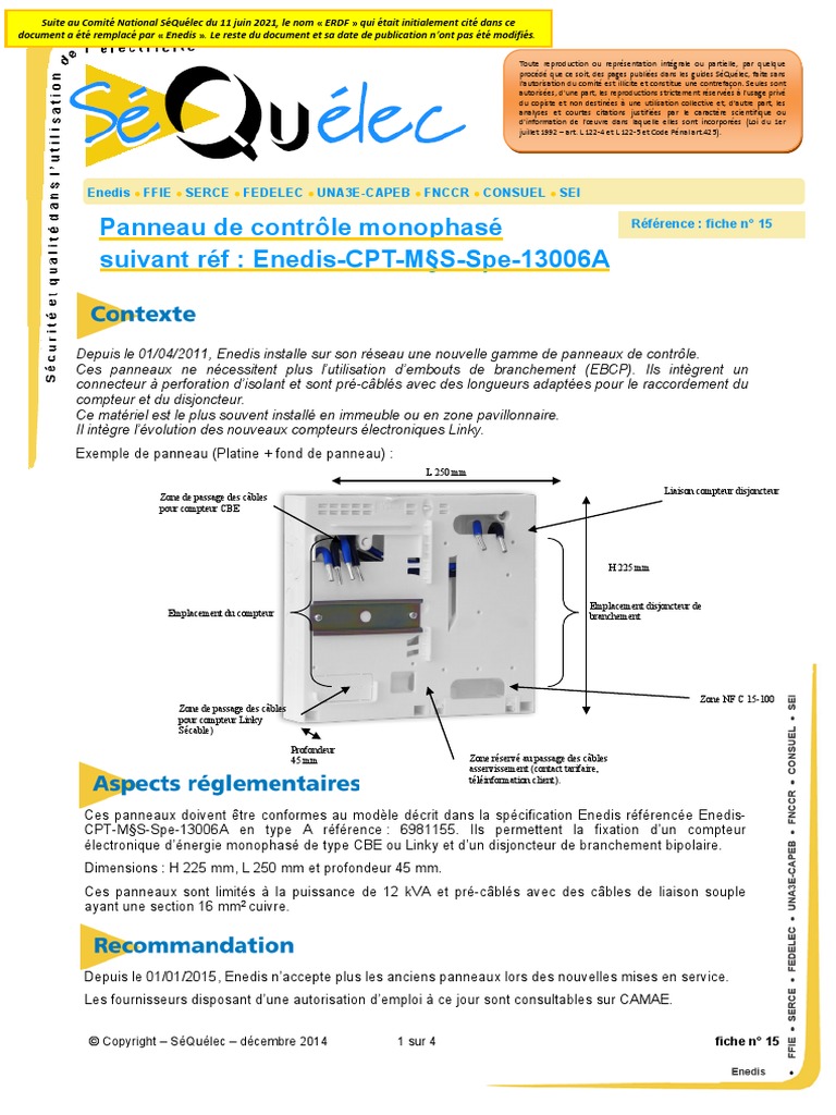 SeQuelec Fiche 15 | PDF
