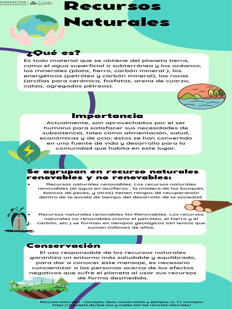 Infografía Recursos Naturales PDF | PDF