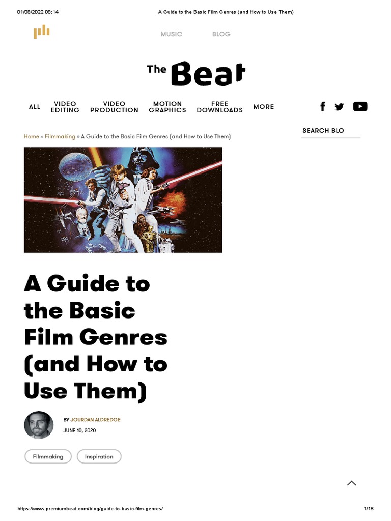 A Guide To The Basic Film Genres (And How To Use Them) PDF | PDF