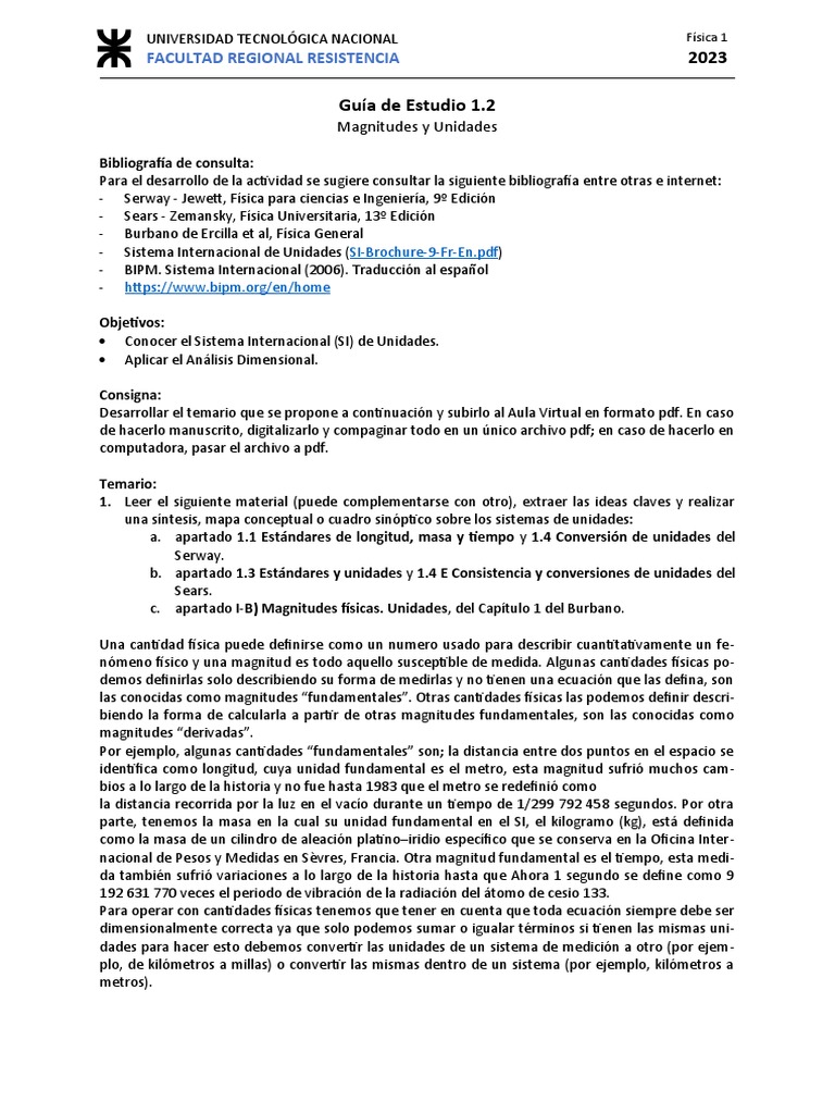 Guía de Estudio 1.2 | PDF