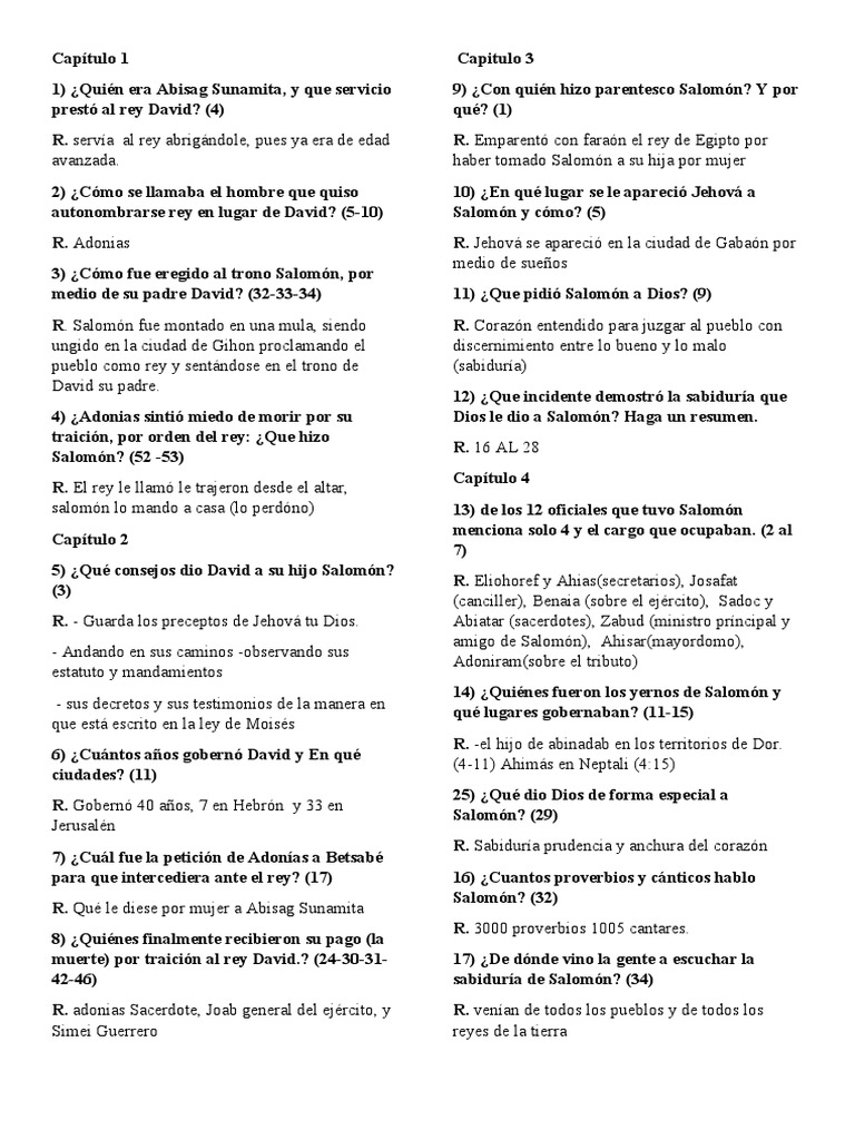 1 REYES Capitulo 1 | PDF