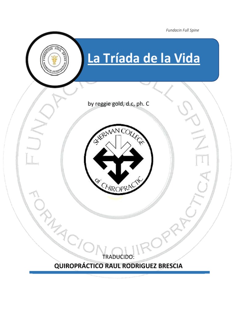 La Triada de La Vida | PDF | Importar | Vida