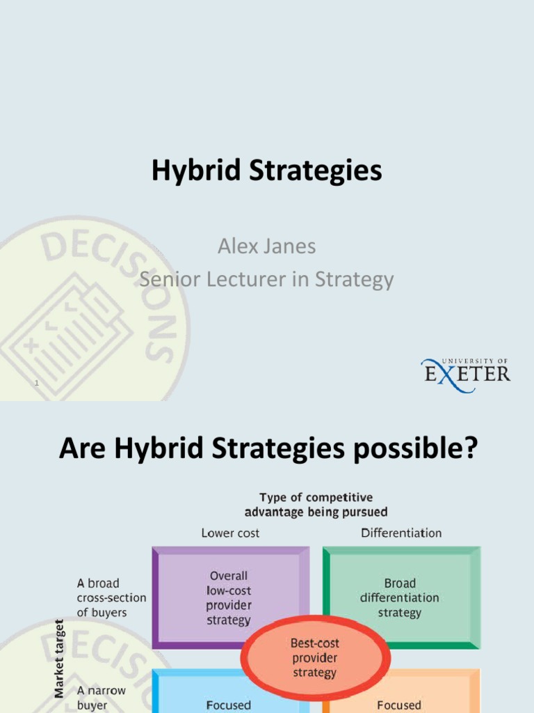 Hybrid Strategies | PDF | Strategic Management | Business
