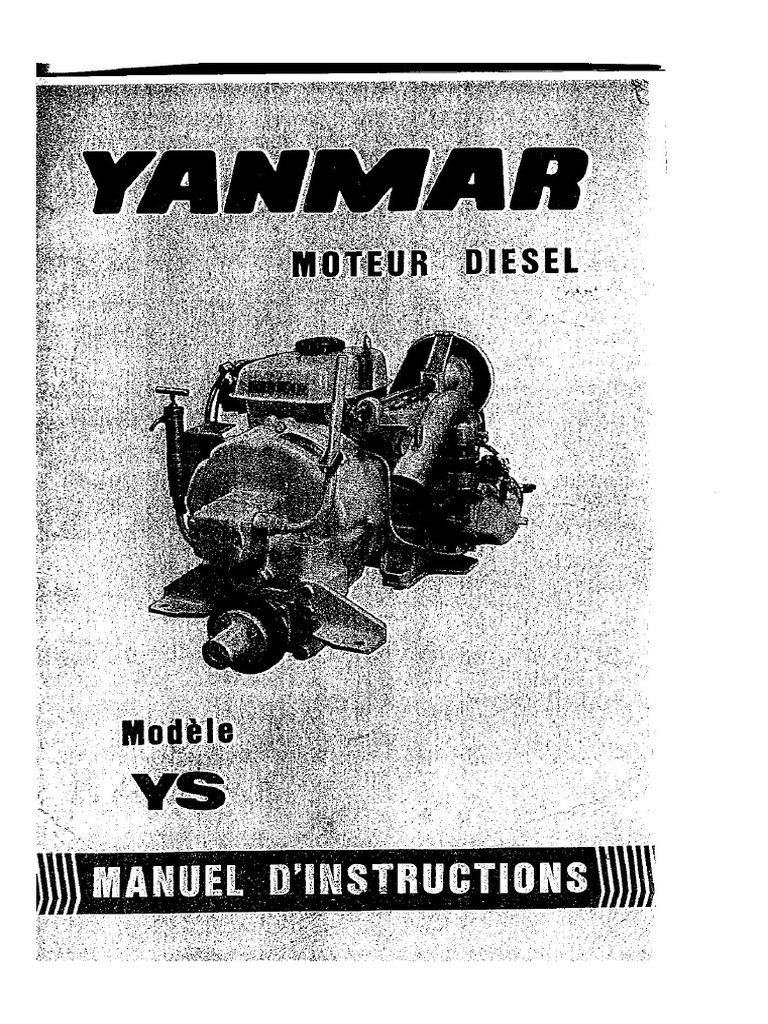Manuel Yanmar Ys PDF | PDF