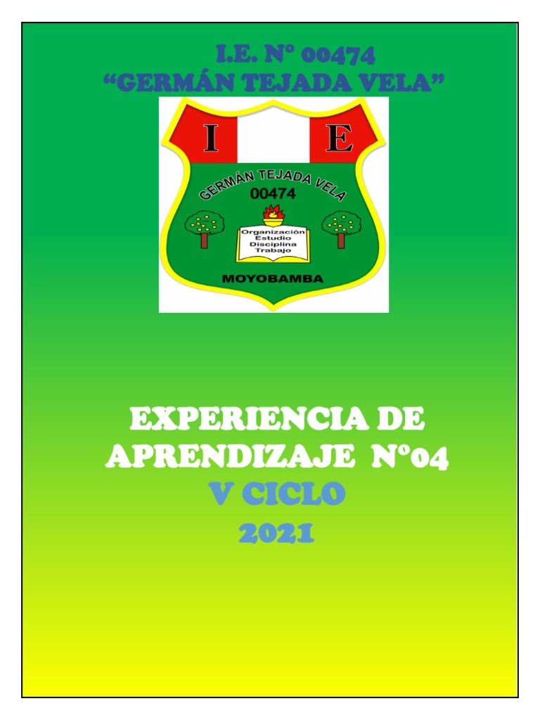5° Grado - Experiencia de Aprendizaje N°04 PDF | PDF | Ángulo | Números