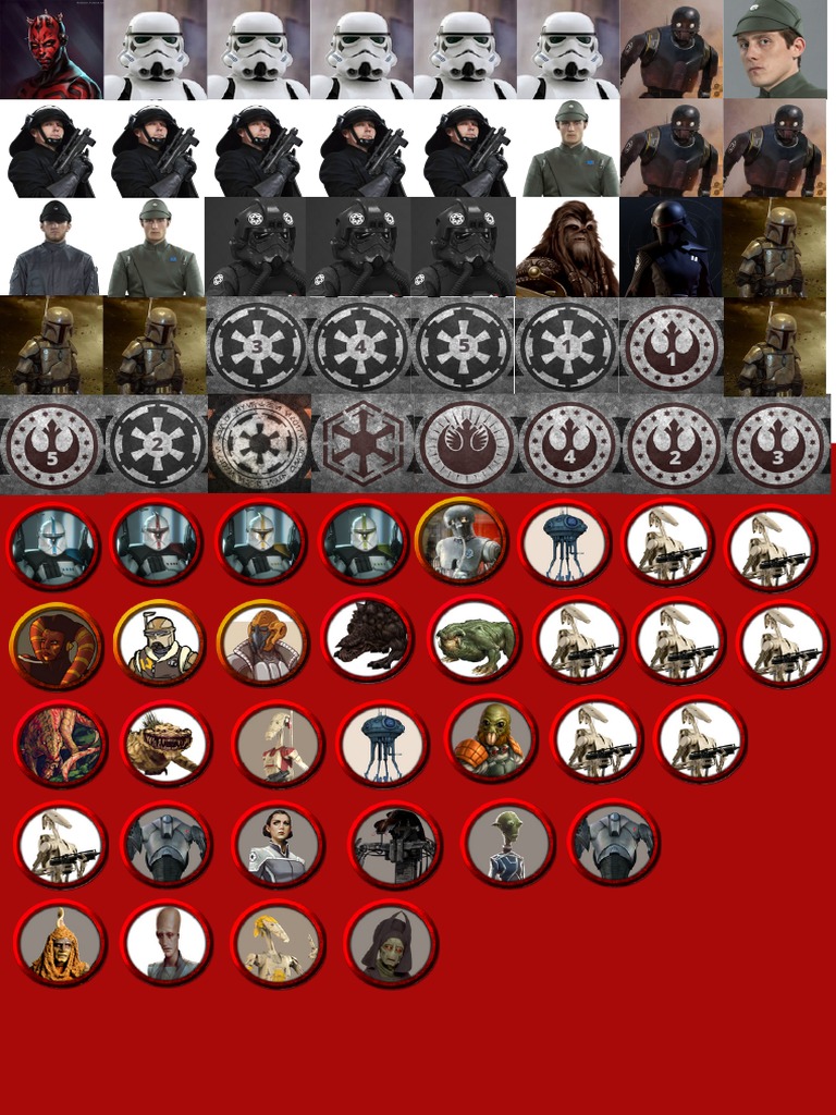 Star Wars RPG Tokens | PDF