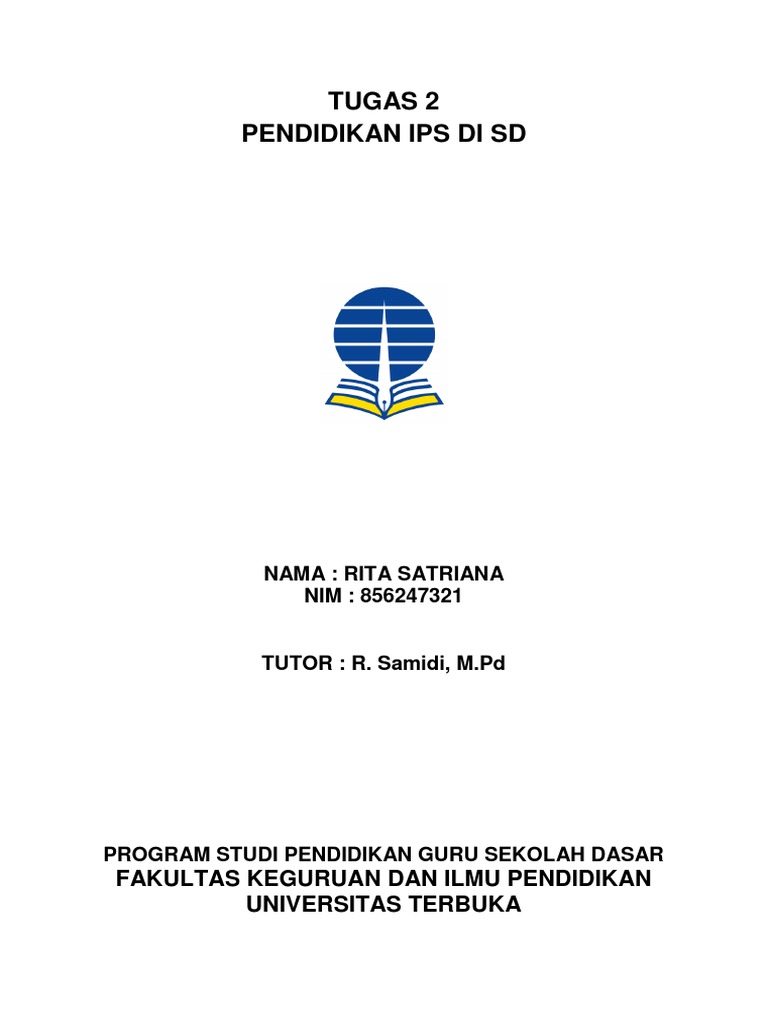 TUGAS 2 Pendidikan IPS Di SD PDF | PDF | Ilmu Sosial | Sejarah