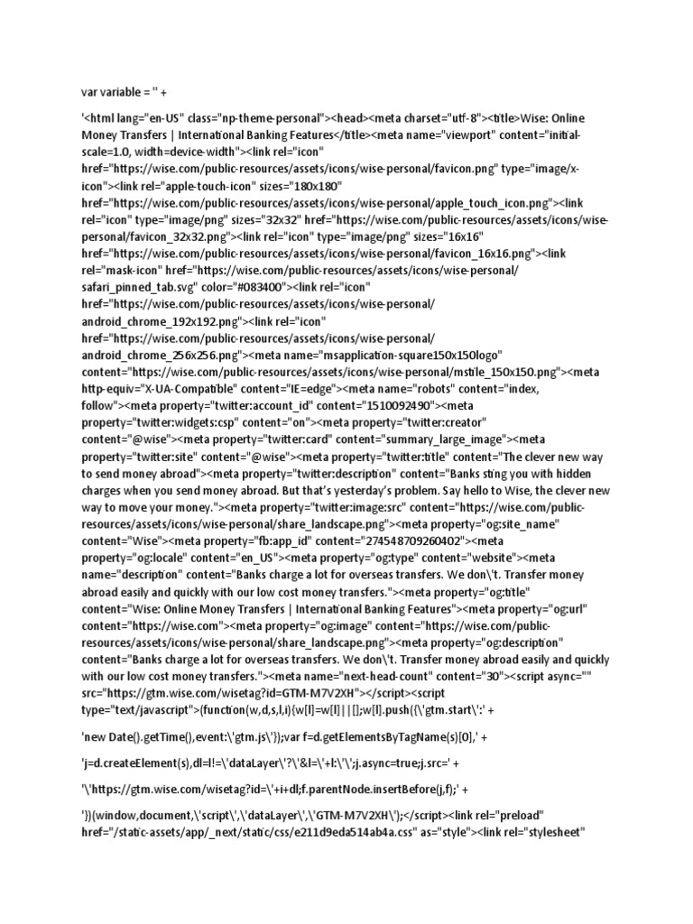 Var Variable | PDF | Computer Programming