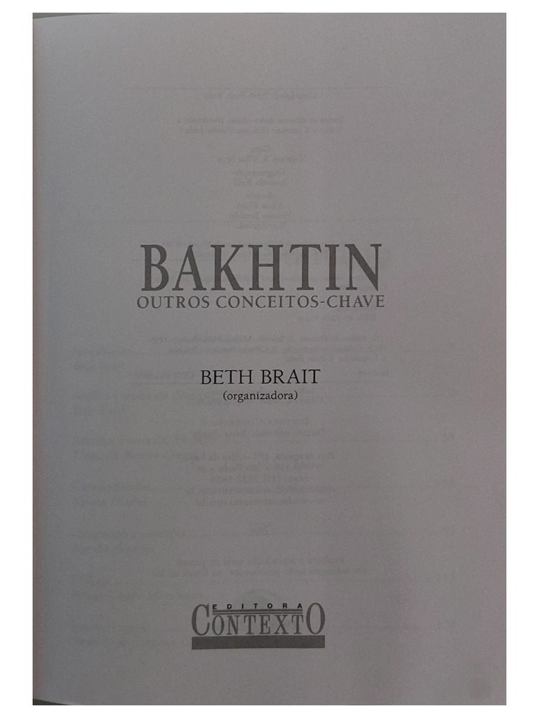 Beth Brait - Análise e Teoria Do Discurso | PDF