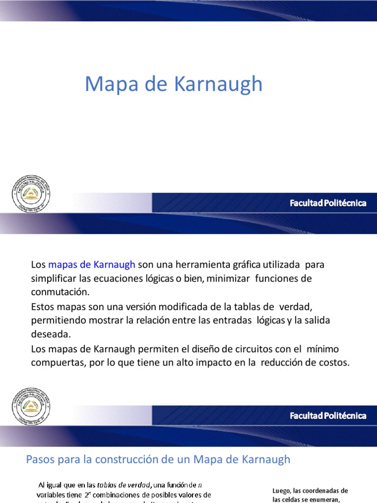 Mapa de Karnaugh | PDF