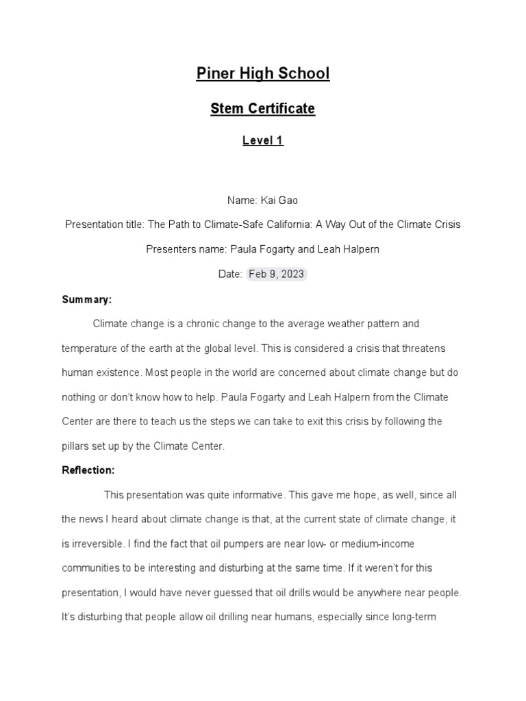 Stem Level 1 Write Up Practice Pdf