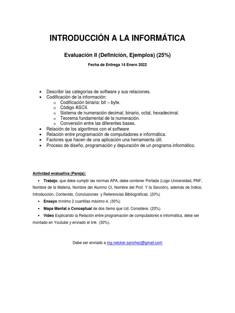 Informatica 2 PDF | PDF