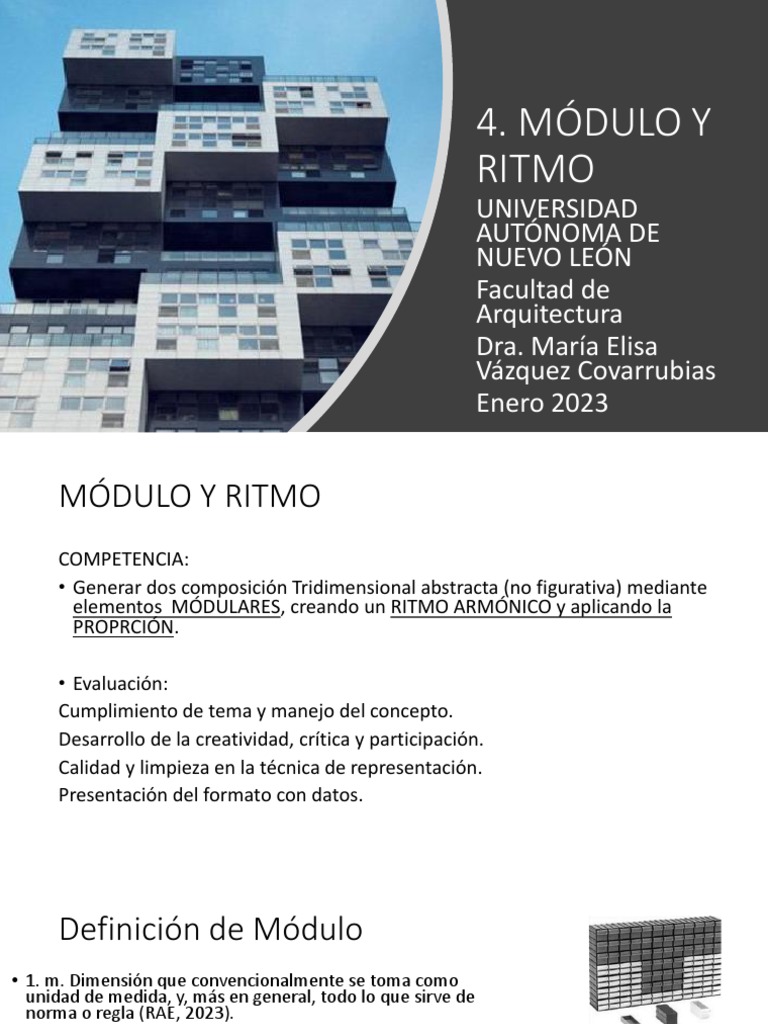 MODULO Y RITMO Enero 2023 | PDF