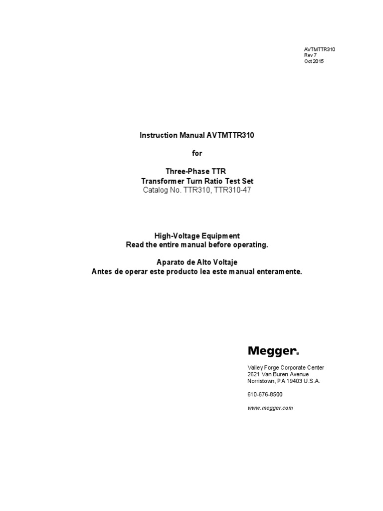 TTR310 UG en V07 PDF | PDF | Ac Power Plugs And Sockets | Transformer