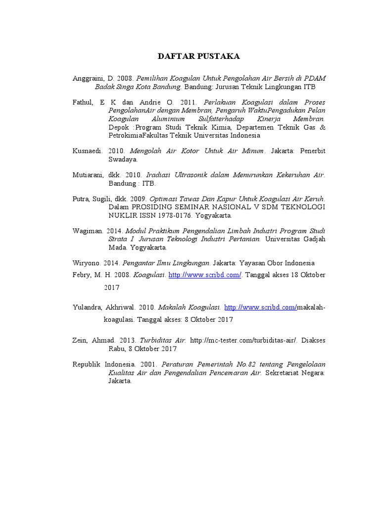 Dapus | PDF