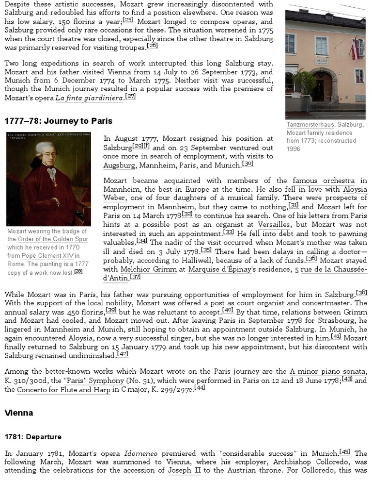 Wolfgang Amadeus Mozart - Wikipedia - pdf4 | PDF