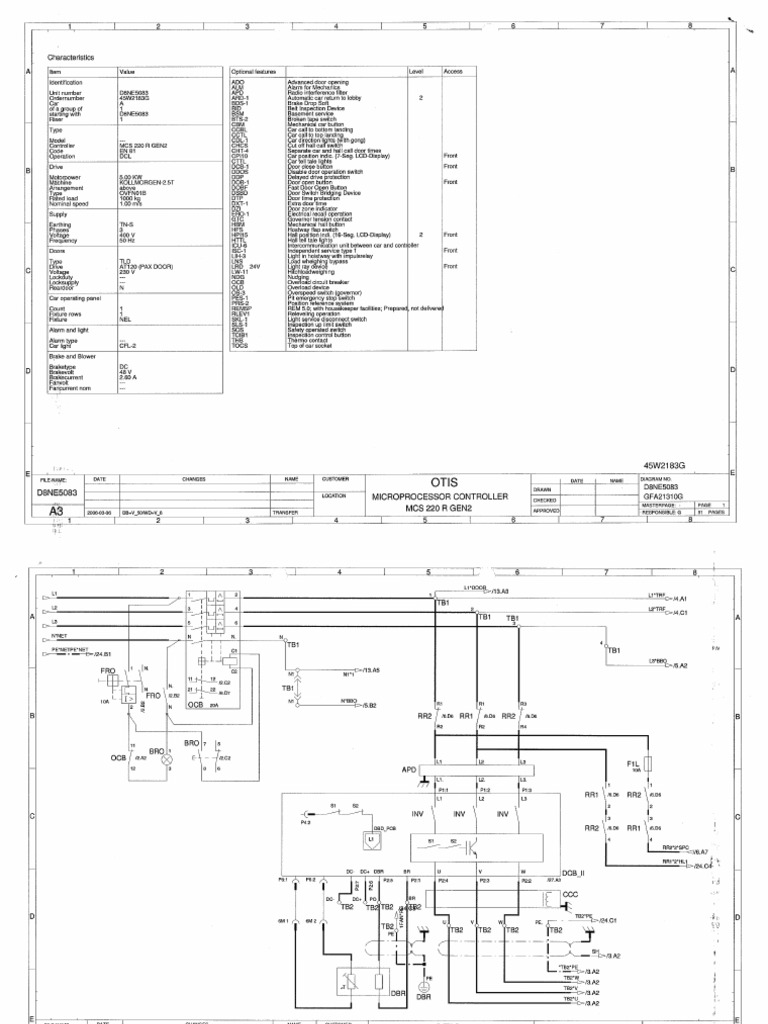 MCS - 220 - R - Schemat DCL | PDF