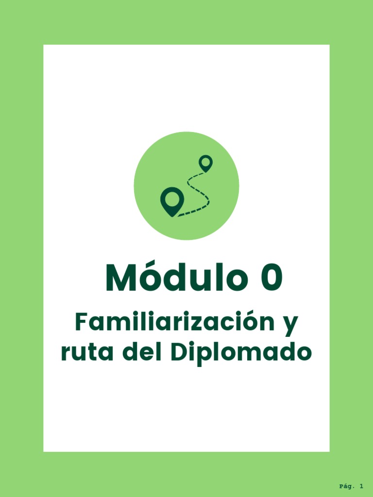 Guia Modulo 0 Familiarizacion Plataforma PDF | PDF | Salud mental ...