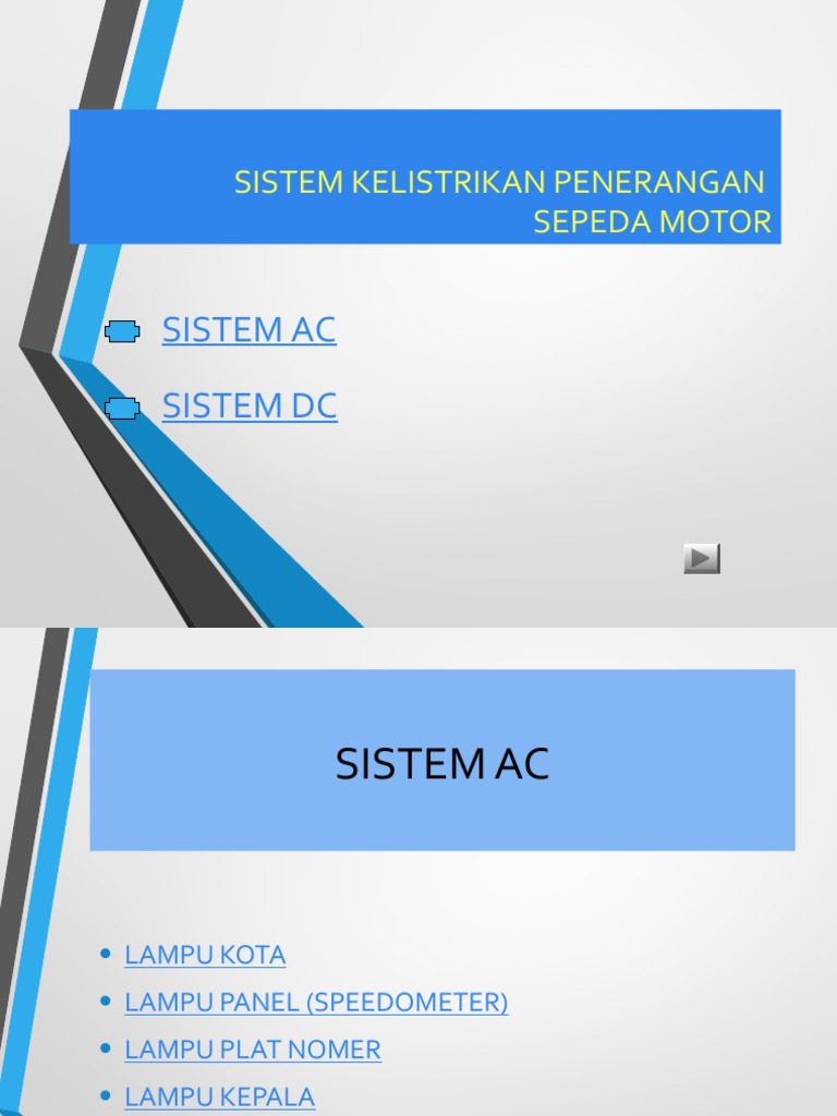 Sistem Penerangan | PDF