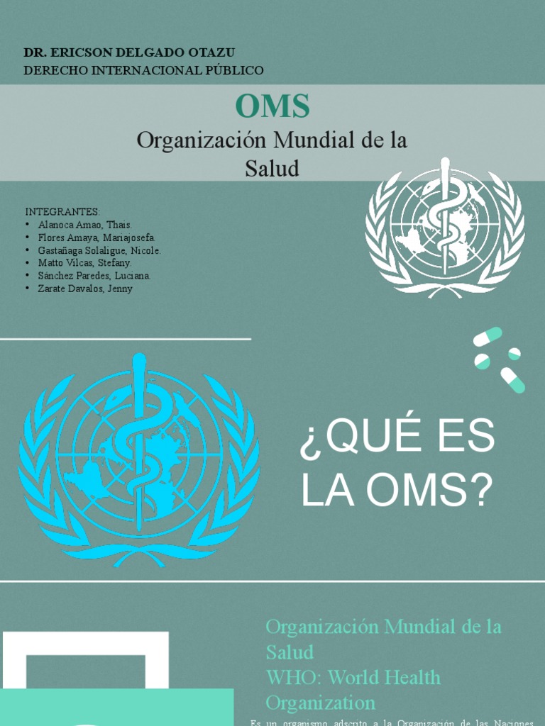 Organización Mundial de La Salud: Ericson Delgado Otazu | PDF | Relaciones personales, crianza y ...