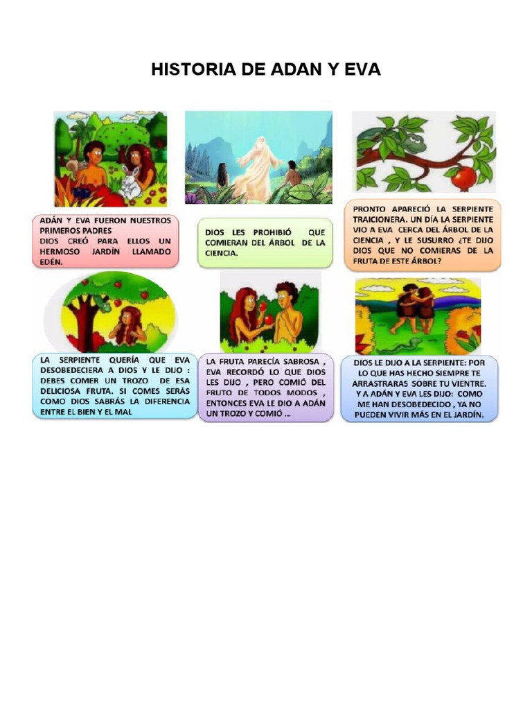 Historia de Adan y Eva | PDF