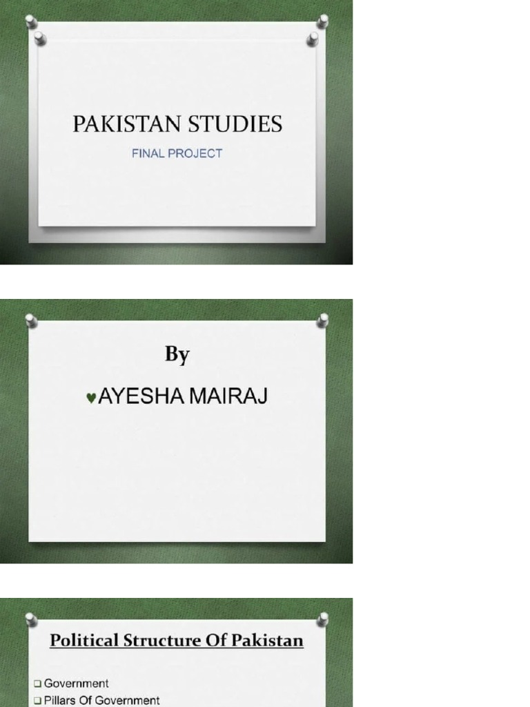 Political Structure of Pakistan | PDF