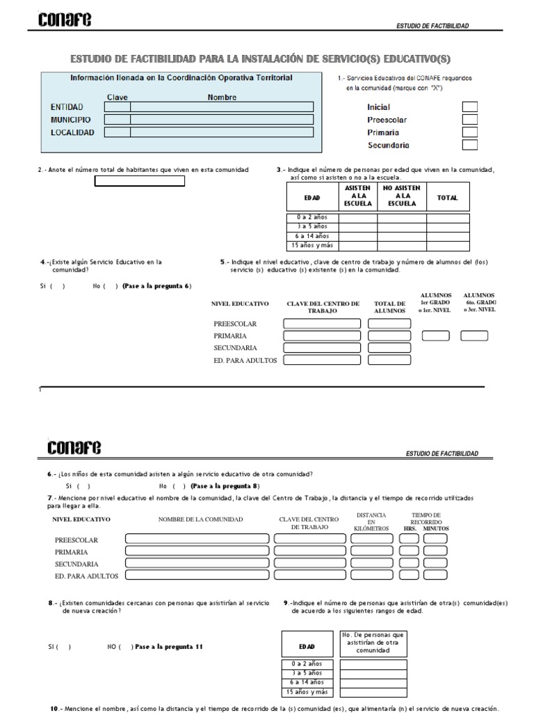 Formato Estudio de Factibilidad - Act | PDF