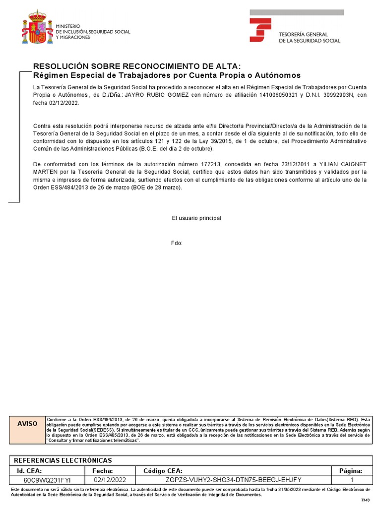 Resolucion Alta Reta 02122022 PDF | PDF