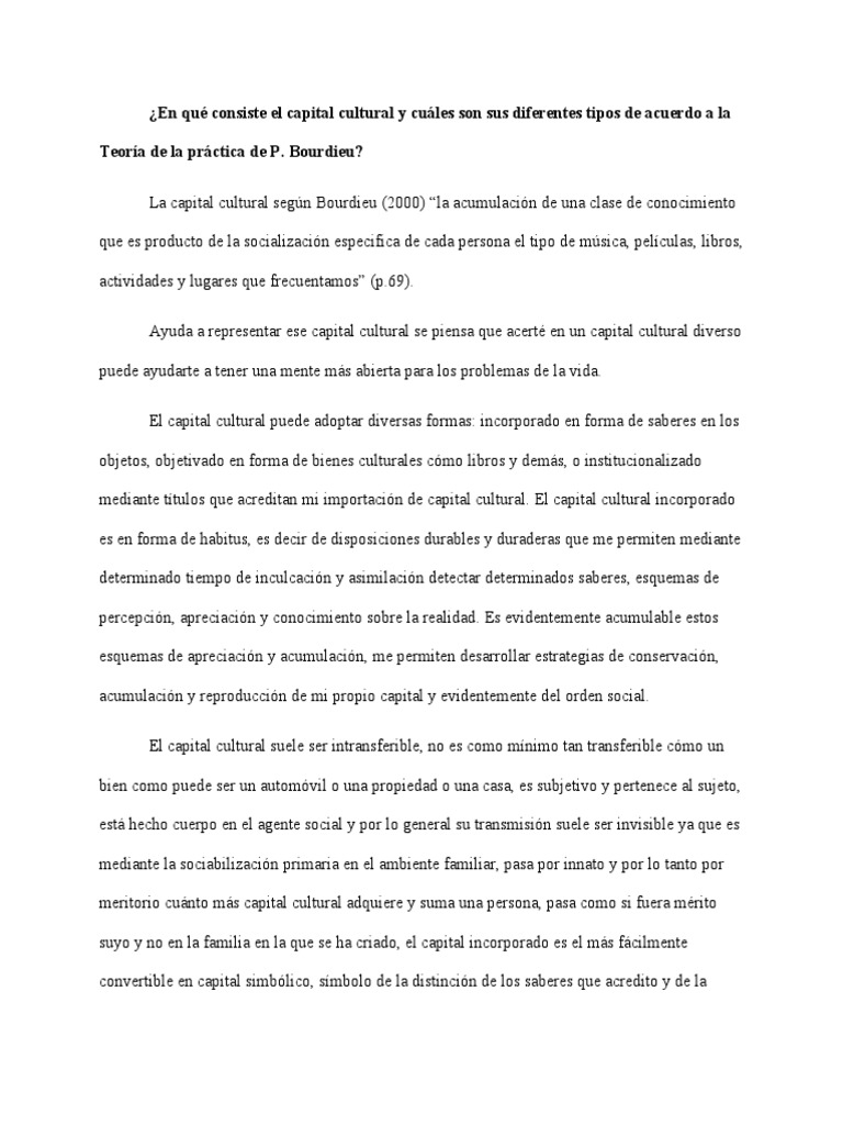 Capitall Cultural | PDF