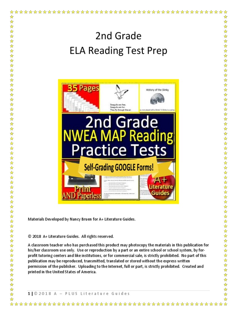 Printable Copies - 2nd Grade NWEA MAP 1 PDF | PDF | Home & Garden