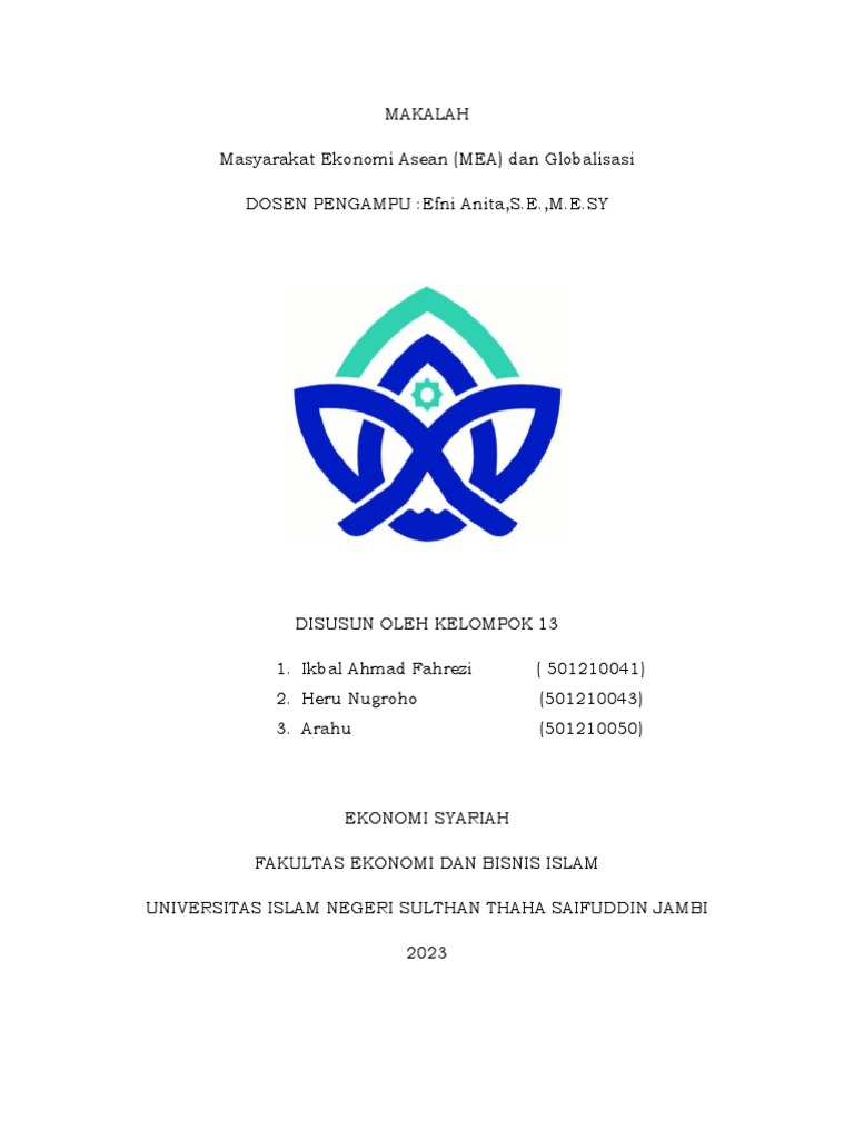 MAKALAH KLP 13 (MEA DAN GLOBALISASI) | PDF