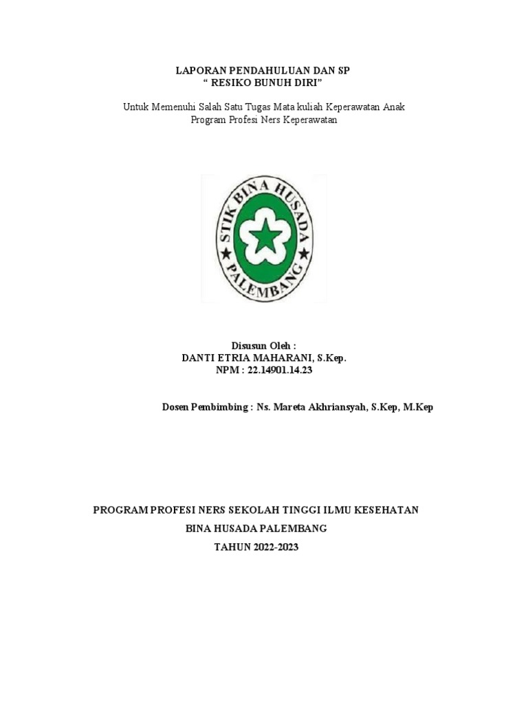 4.LP & SP RBD - Danti Etria | PDF | Pengembangan Diri