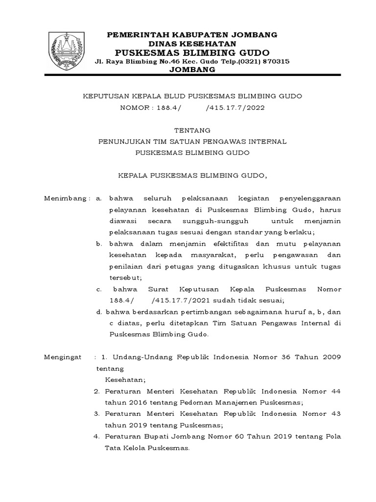 SK Spi 2022 | PDF | Bisnis | Pengelolaan Keuangan & Uang