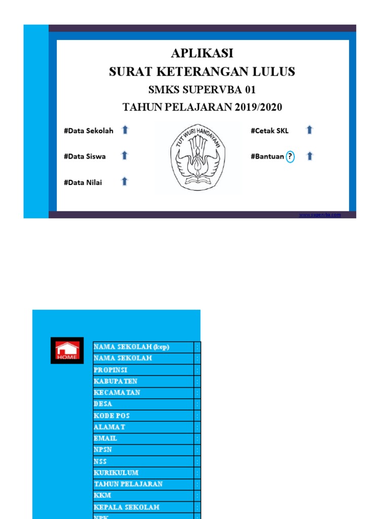 Aplikasi SKL SMK 2020 | PDF