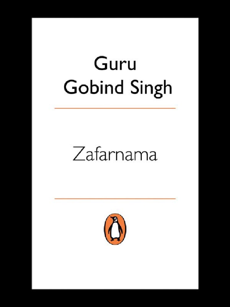 Zafarnama (Guru Gobind Singh, Navtej Sarna) (Z-Library) PDF | PDF ...