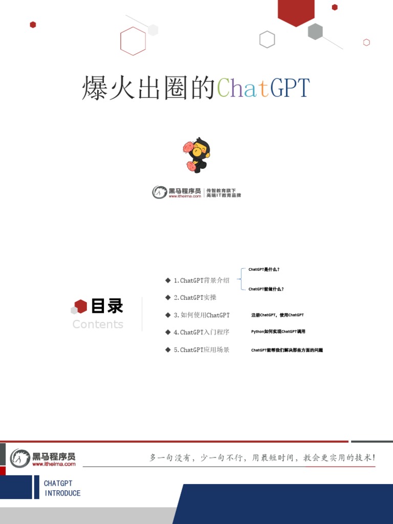 01 ChatGPT入门 PDF | PDF