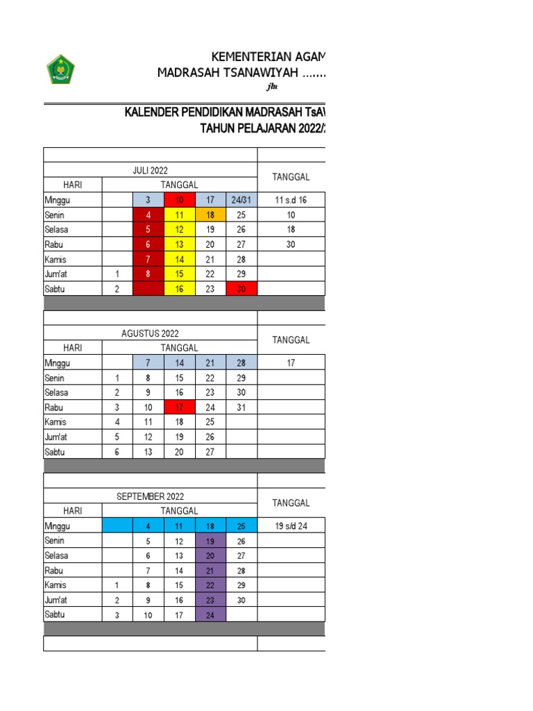 Kaldik Mts 2022 2023 Pdf