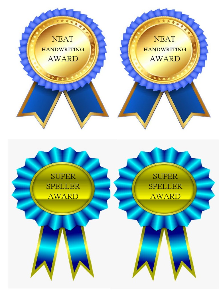 Ribbons For Recognition | PDF