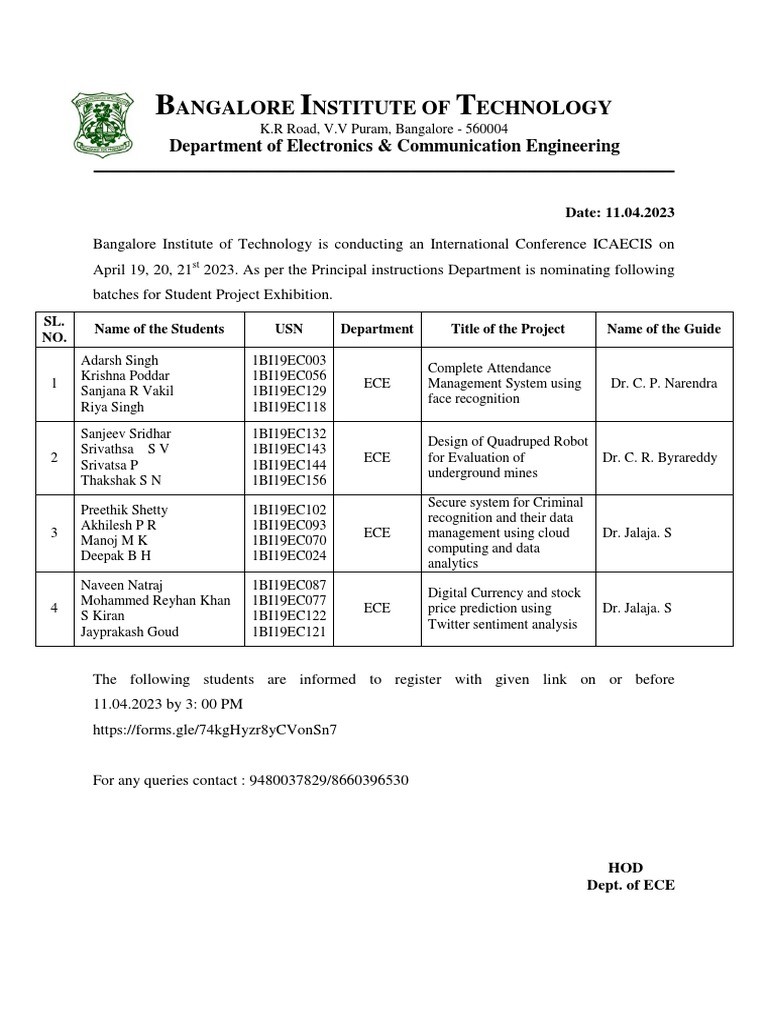 Project Exhibition PDF | PDF