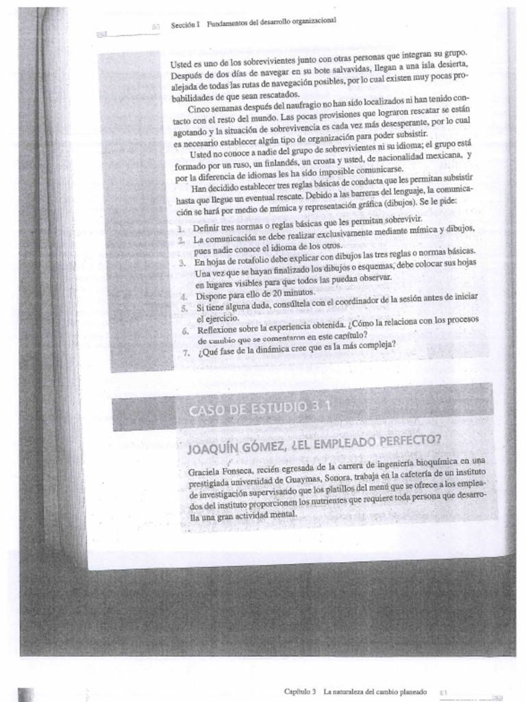 Caso de Estudio Joaquìn Gòmez El Empleado Perfecto PDF | PDF