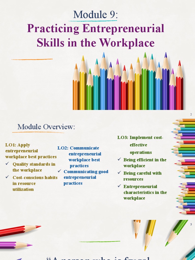 Module 9 | PDF | Mathematical Optimization | Entrepreneurship