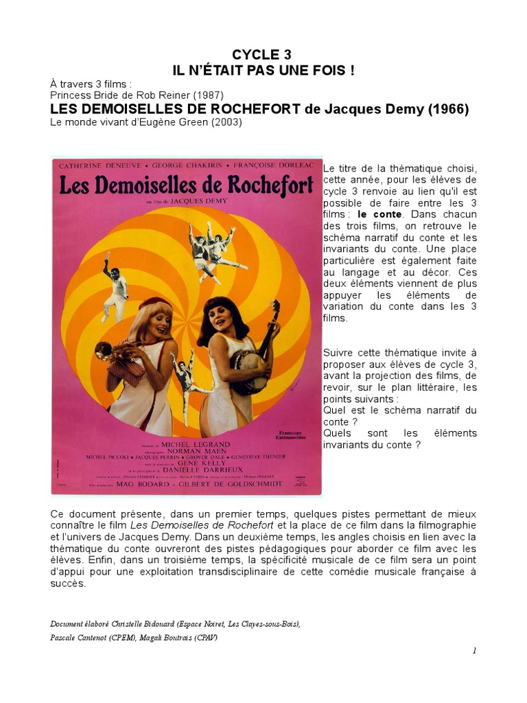 Les Demoiselles de Rochefort 18185 PDF | PDF | Art