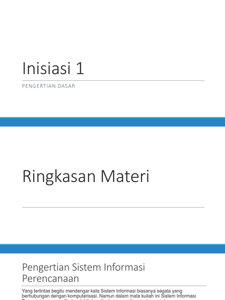 Sistem Informasi Perencanaan Tata Ruang | PDF | Ilmu Sosial | Komputer