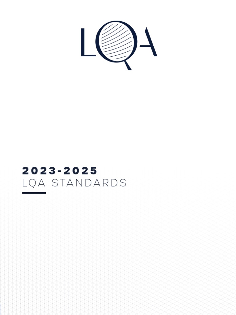 LQA LuxuryBenchmarkStandards PDF | PDF