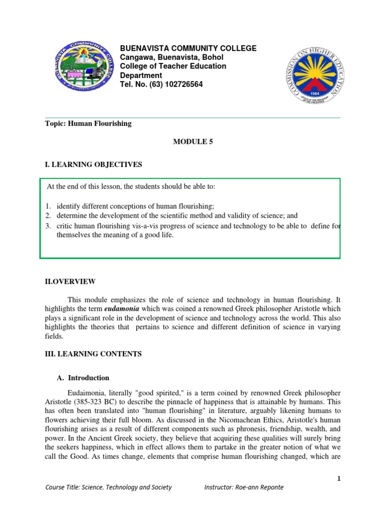 Prelim Module 5 in STS PDF | PDF | Social Science