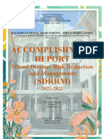 School DRRM Action Plan 2025-2026 | PDF | Safety